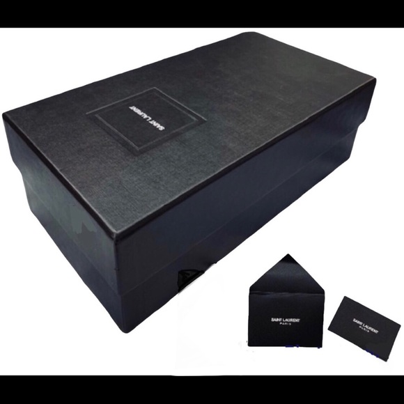 Yves Saint Laurent | Other | Saint Laurent Ysl Box Paris Cards Shoes ...